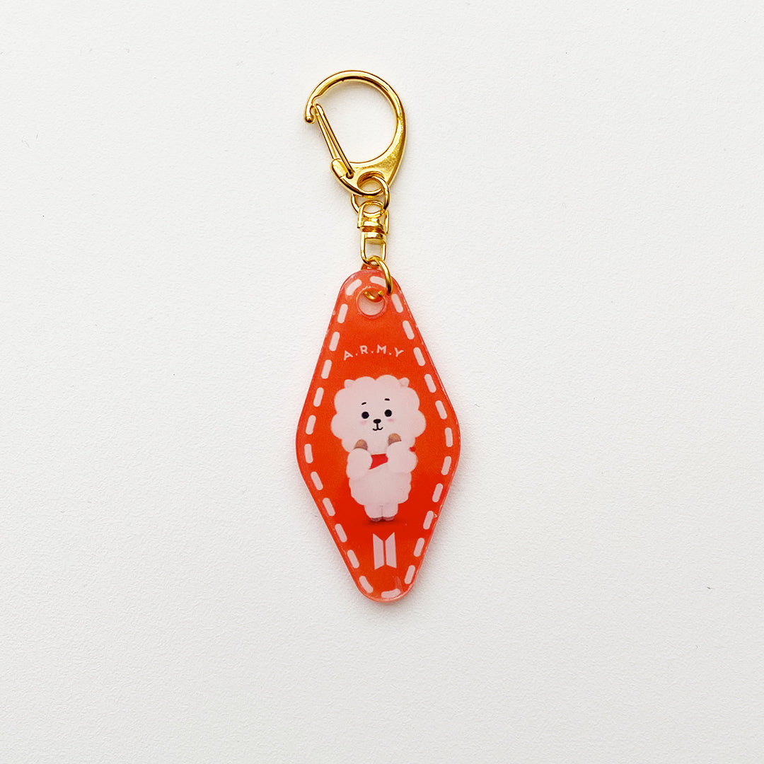 Fan Art: BT21 RJ Keychain– The Little Red House Shop