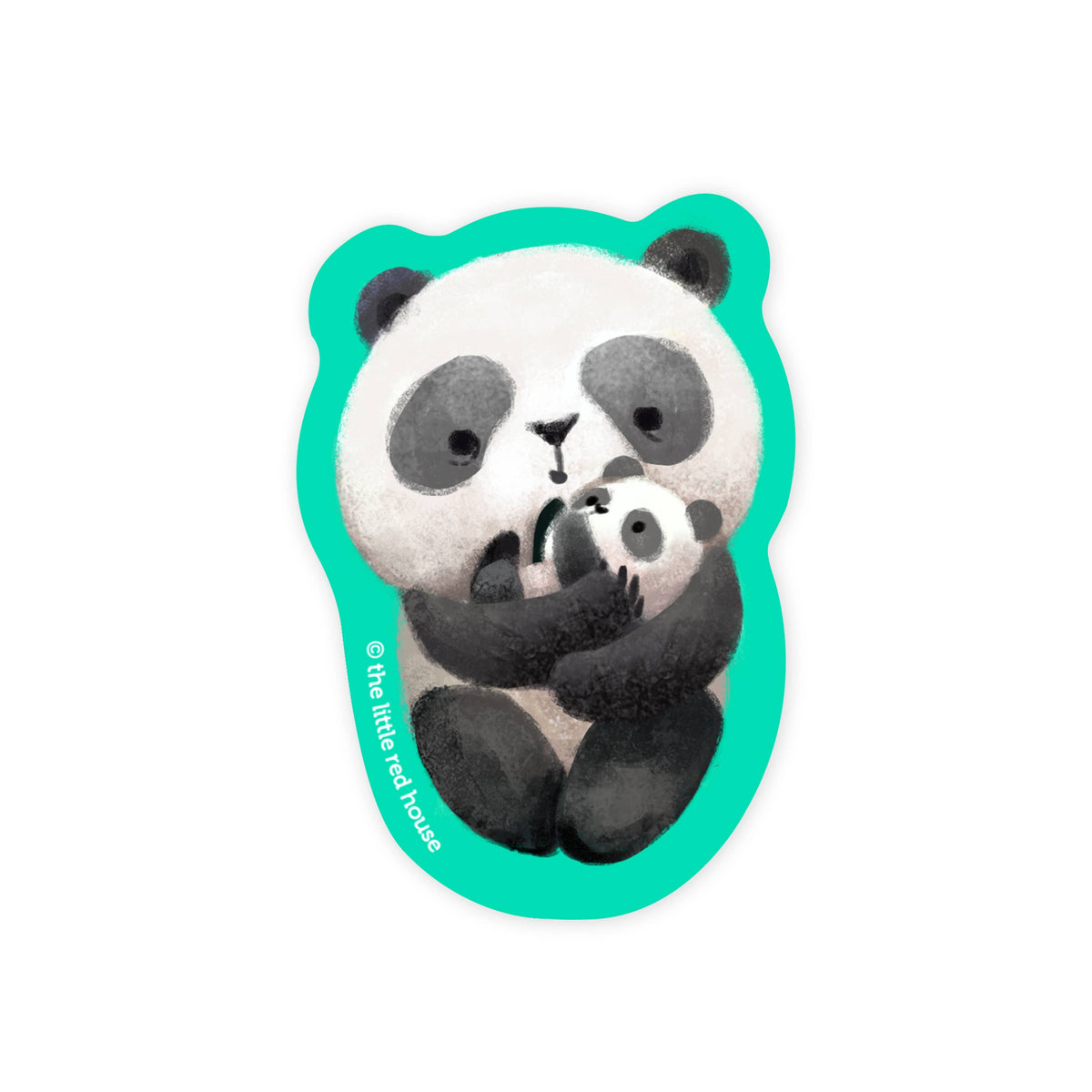 Baby Panda Vinyl Sticker– The Little Red House Shop