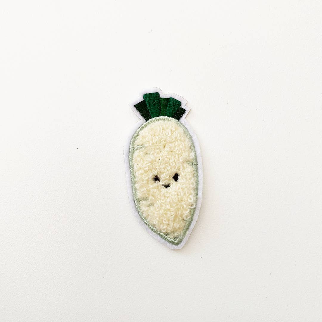 Daikon Stick On Chenille Patch– The Little Red House Shop